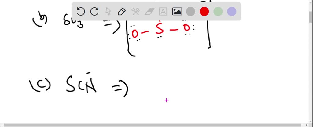 SOLVED:Draw a Lewis structure for the following polyatomic ions: (a ...