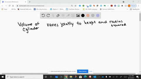 ⏩SOLVED:Write a variation model using k as the constant of… | Numerade