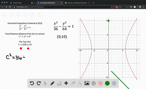 SOLVED:Hyperbolic Mirror A hyperbolic mirror (used in some telescopes ...