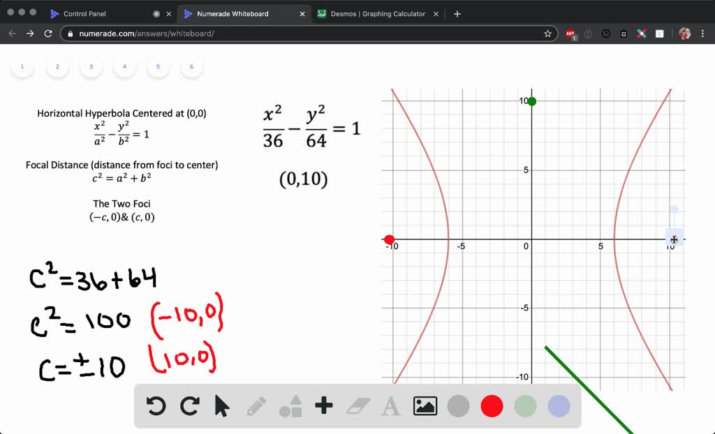 SOLVED:Hyperbolic Mirror A hyperbolic mirror (used in some telescopes ...