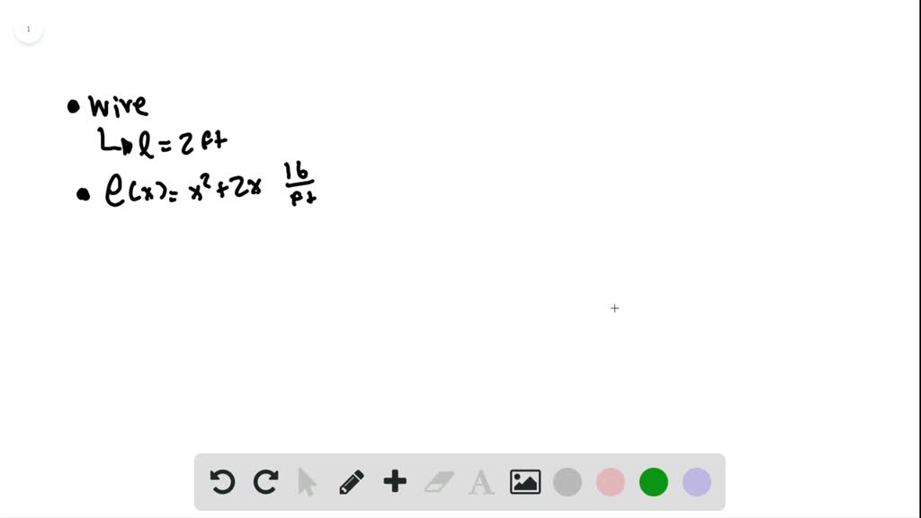 SOLVED:A wire that is 2 ft long (starting at x=0 ) and has a density ...