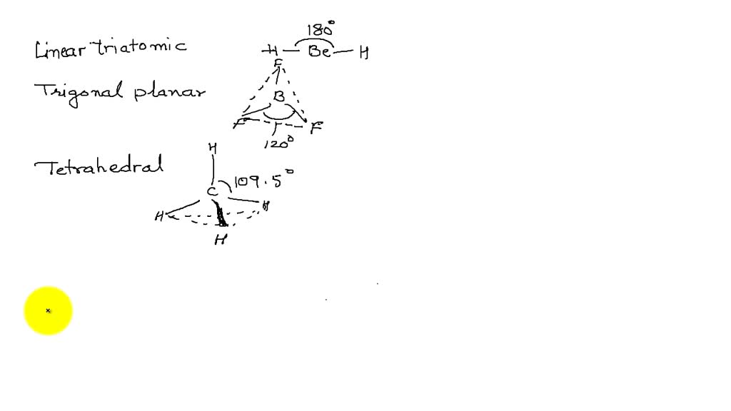 Solved Sketch The Shape Of A Linear Triatomic Molecule A Trigonal Planar Molecule Containing