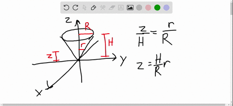 ⏩SOLVED:Find the equation of the right-circular cone in Figure 22 in ...