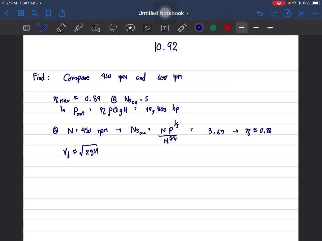 SOLVED:Preliminary calculations for a hydroelectric power generation ...