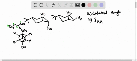 SOLVED:What is the dihedral angle and expected coupling constant ...