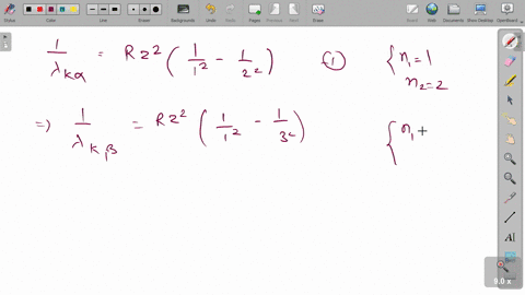 SOLVED:The wavelength of characteristic X-ray K_{\alpha} line emitted ...