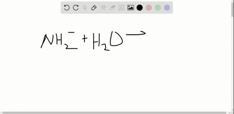 El ion amiduro, NH2^-, es una base de Brøasted. Represente la reacción ...