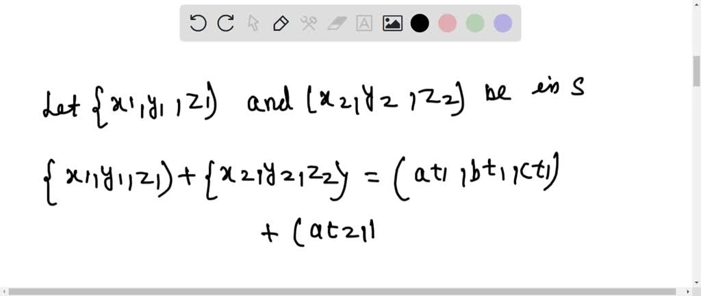 SOLVED:Let 𝐮 and 𝐯 be two nonzero vectors in ℝ^3, and let S={𝐮, 𝐯 ...