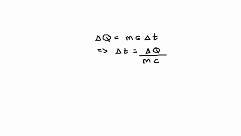 SOLVED:Two different objects receive the same amount of thermal energy. Give at least two ...