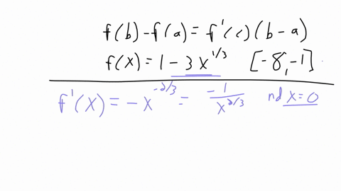 ⏩SOLVED:Determine whether f satisfies the hypotheses of the mean… | Numerade