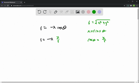 ⏩SOLVED:Convert the following equations to Cartesian coordinates ...