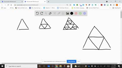 SOLVED:use inductive reasoning to draw the next shape in each picture ...