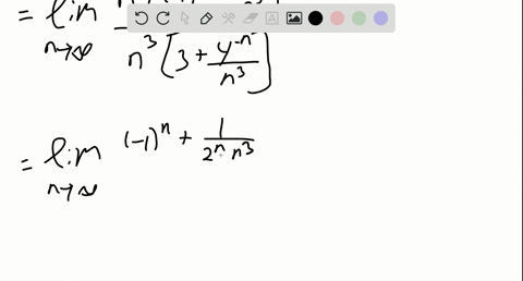 SOLVED:Use the appropriate limit laws and theorems to determine the ...