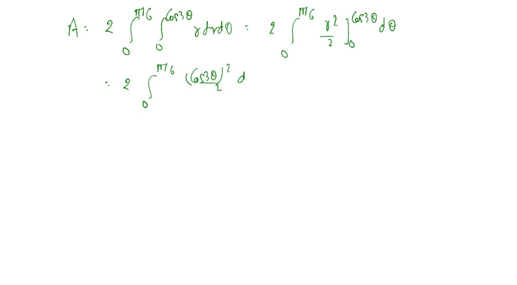 ⏩SOLVED:Use a double integral with polar coordinates to prove that ... ⏩SOLVED:Use a double integral with polar coordinates to prove that ...