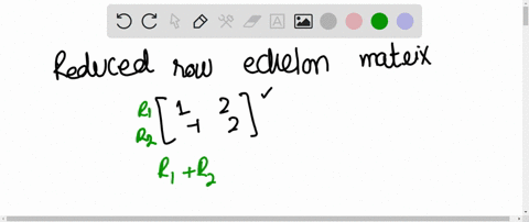 ⏩SOLVED:Find the reduced row-echelon matrix that is row-equivalent… | Numerade