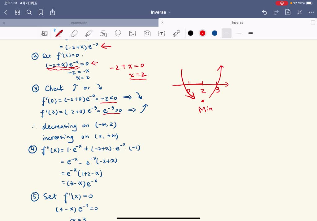 Find (a) the intervals of increase or decrease, (b) the inter vals of concavity, and (c) the ...