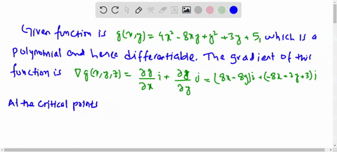 ⏩SOLVED:Find the relative maxima, relative minima, and saddle points… | Numerade