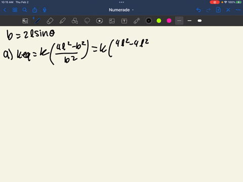 ⏩SOLVED:Four weightless rigid links and a spring are arranged to ...