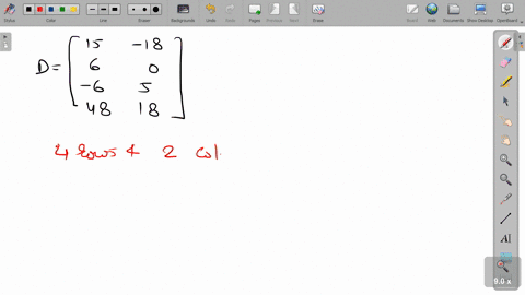 SOLVED:In Exercises 1-10, find the dimensions of the given matrix, and ...