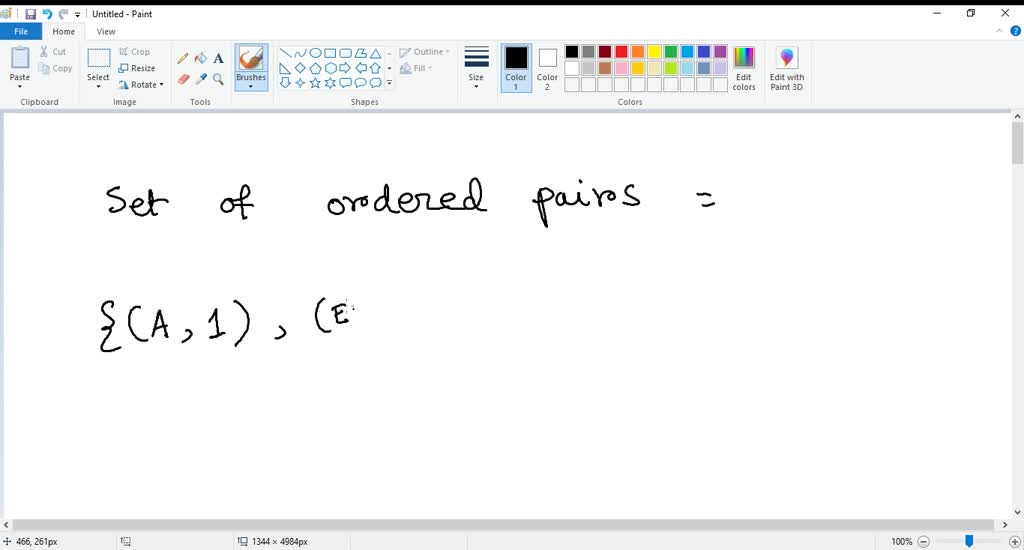Solved Write Each Relation As A Set Of Ordered Pairs Numerade