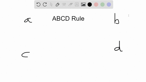 SOLVED:The ABCD rule refers to the evaluation of: a. melanoma c. basal ...