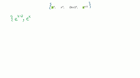 SOLVED:Order the following functions from slowest growing to fastest ...