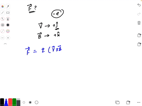 SOLVED:An electron is moving along positive x -axis. A uniform electric ...