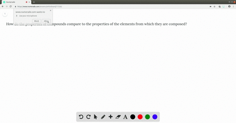 SOLVED: How do the properties of compounds compare to the properties 15 ...