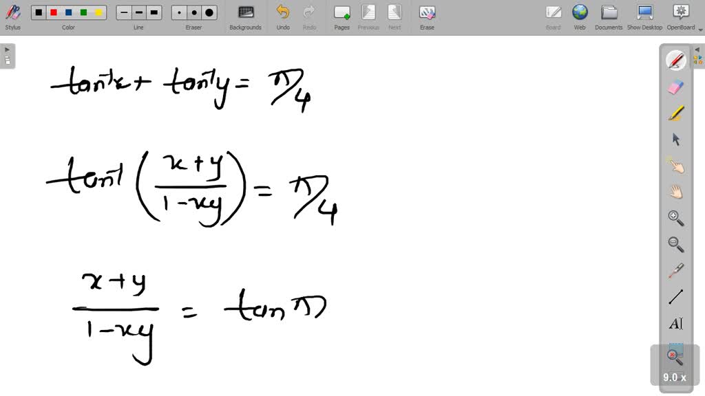 SOLVED:(a) Prove that tan(x+y)=(tanx+tany)/(1-tanx tany) provided that ...
