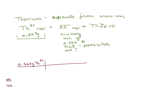 ⏩SOLVED:Uranium can be separated from its daughter isotope thorium ...