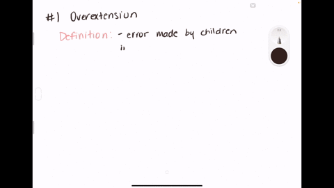 SOLVED:The 2 -year-old child who refers to every four-legged animal as ...