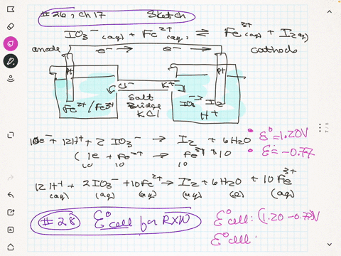 VIDEO solution:Calculate ℰ^∘ values for the galvanic cells in Exercise 26 . | Numerade