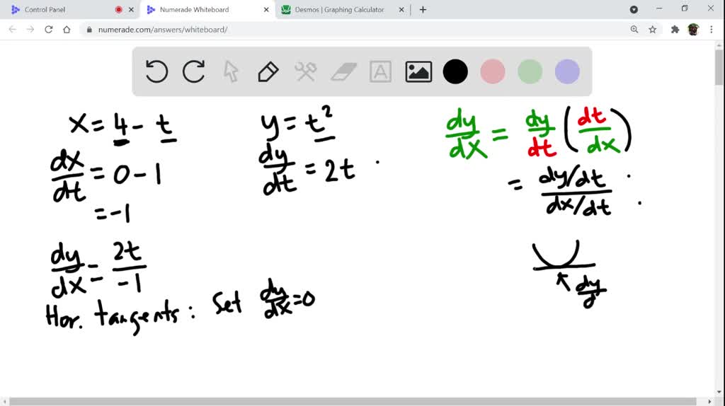 SOLVED:Find all points (if any) of horizontal and vertical tangency to ...