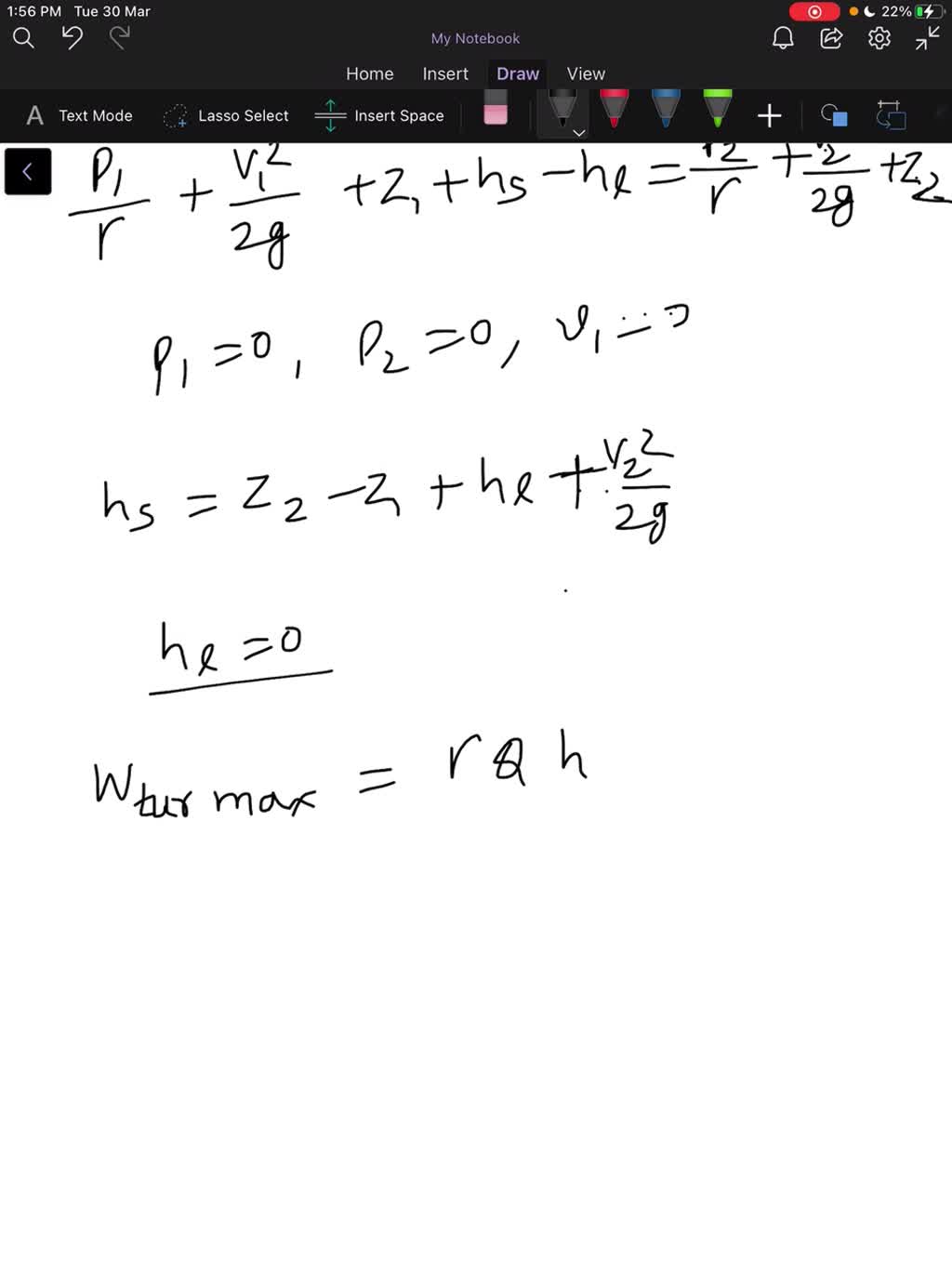 SOLVED What Is The Maximum Possible Power Output Of The Hydroelectric