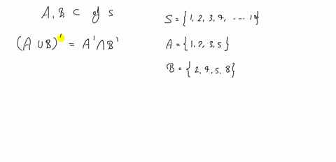 SOLVED:In Exercises 53-60, use Venn diagrams to illustrate the given identity for subsets A, B ...
