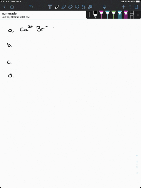⏩SOLVED:Give the formulas of the following binary ionic compounds:… | Numerade