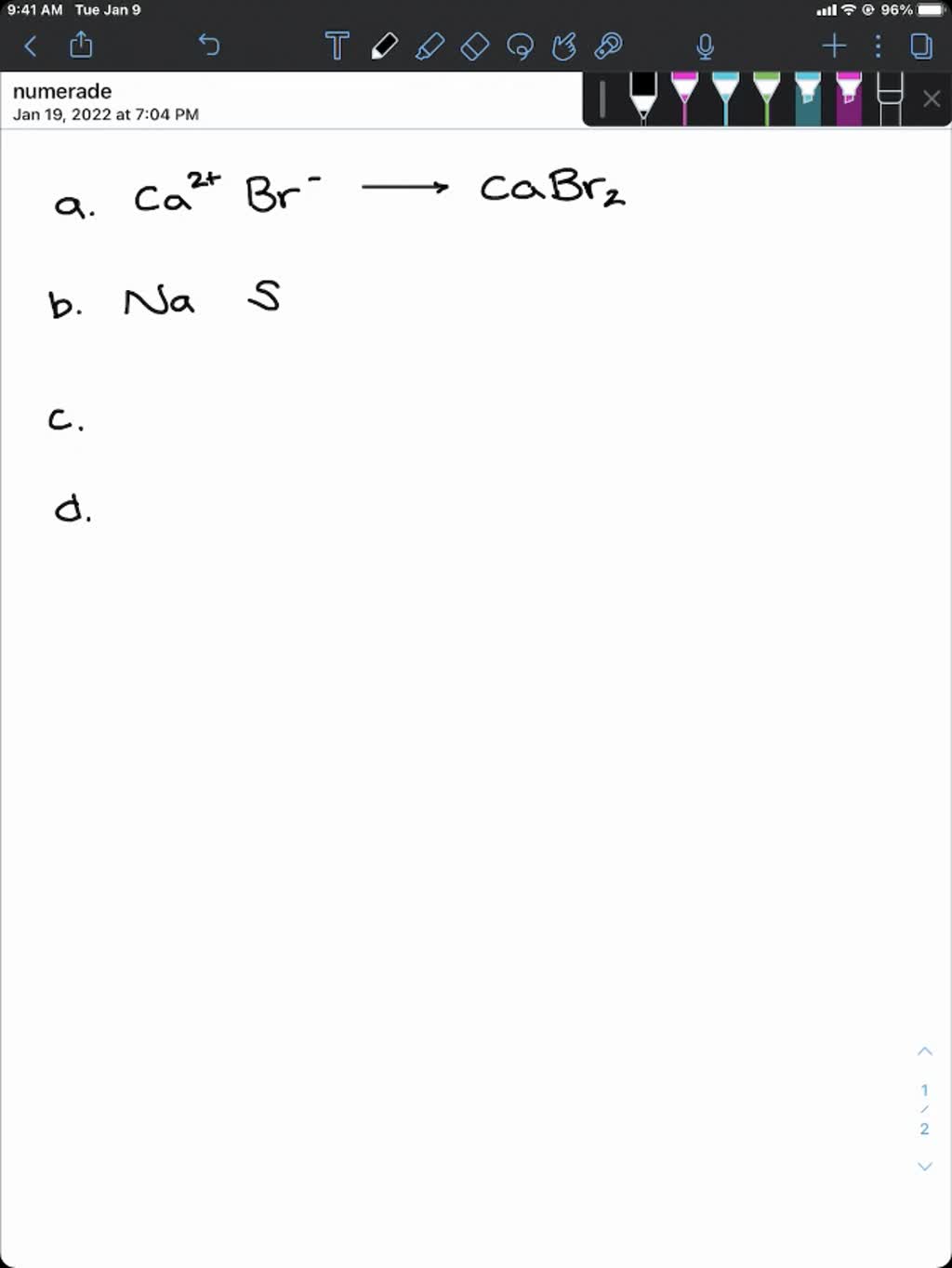 ⏩SOLVED:Give the formulas of the following binary ionic compounds:… | Numerade