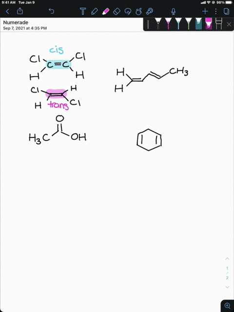 SOLVED:Draw the cis and trans isomers of 1,2-dichloro1,2 -dibromoethene ...