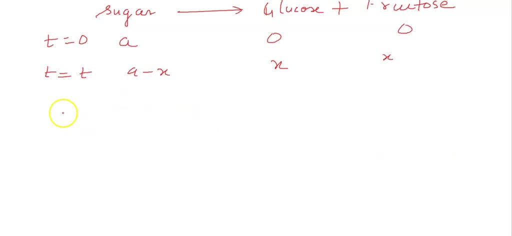 Calculate the rotation of a 0.5 mol / L sucrose (Mr 342) solution in a ...