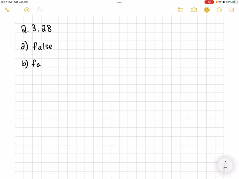 SOLVED: True or false (give a good reason)? (a) If the columns of a ...