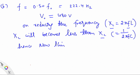 SOLVED: Refer to the circuit of Figure 21-47. a. Determine the resonant ...