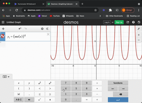 SOLVED: Use una calculadora de gráficas para completar la tabla y ...
