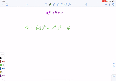 SOLVED:Answer the given questions. Are 8 j and -8 j the solutions to ...