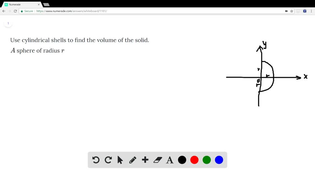 ⏩SOLVED:Use cylindrical shells to find the volume of the solid. A ...