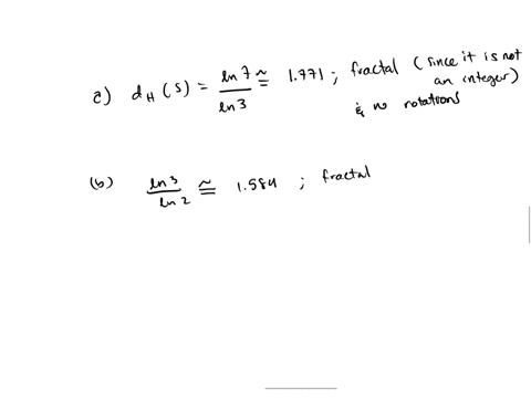 ⏩SOLVED:For each of the self-similar sets in Figure Ex-4, find: (i ...