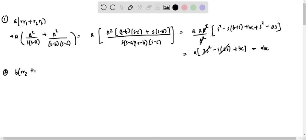 Consider a triangle A B C (oriented counterclockwise) with positive ...