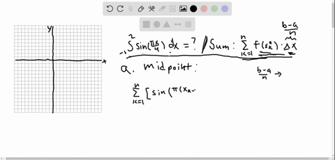 VIDEO solution:Midpoint Riemann sums with a calculator Consider the fol ...