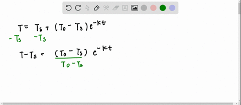 SOLVED:Newton's Law of Cooling states that the temperature T of an ...