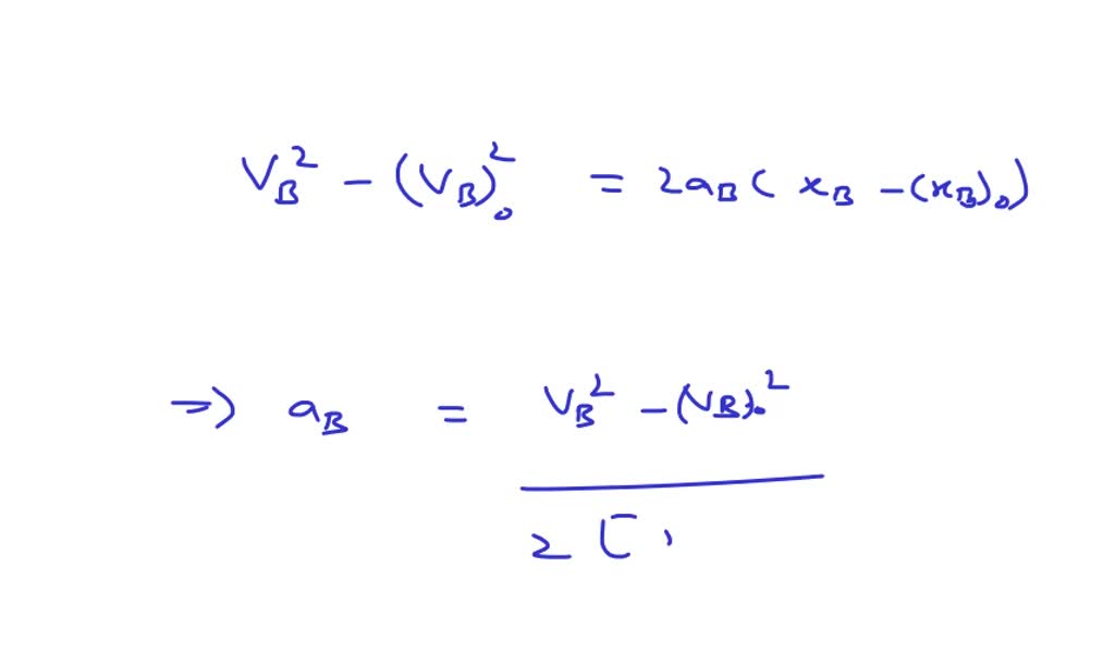 The acceleration of the sliding collar C is g / 4, directed upward ...