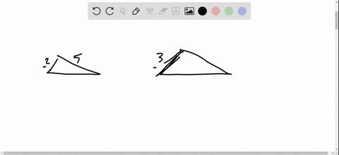 SOLVED:The two triangles shown are similar. Find the missing length. (FIGURE CANNOT COPY)